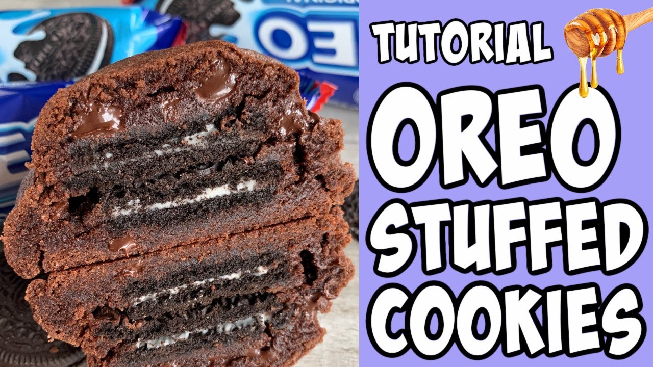 How to make Oreo Stuffed Cookies! tutorial - YouTube