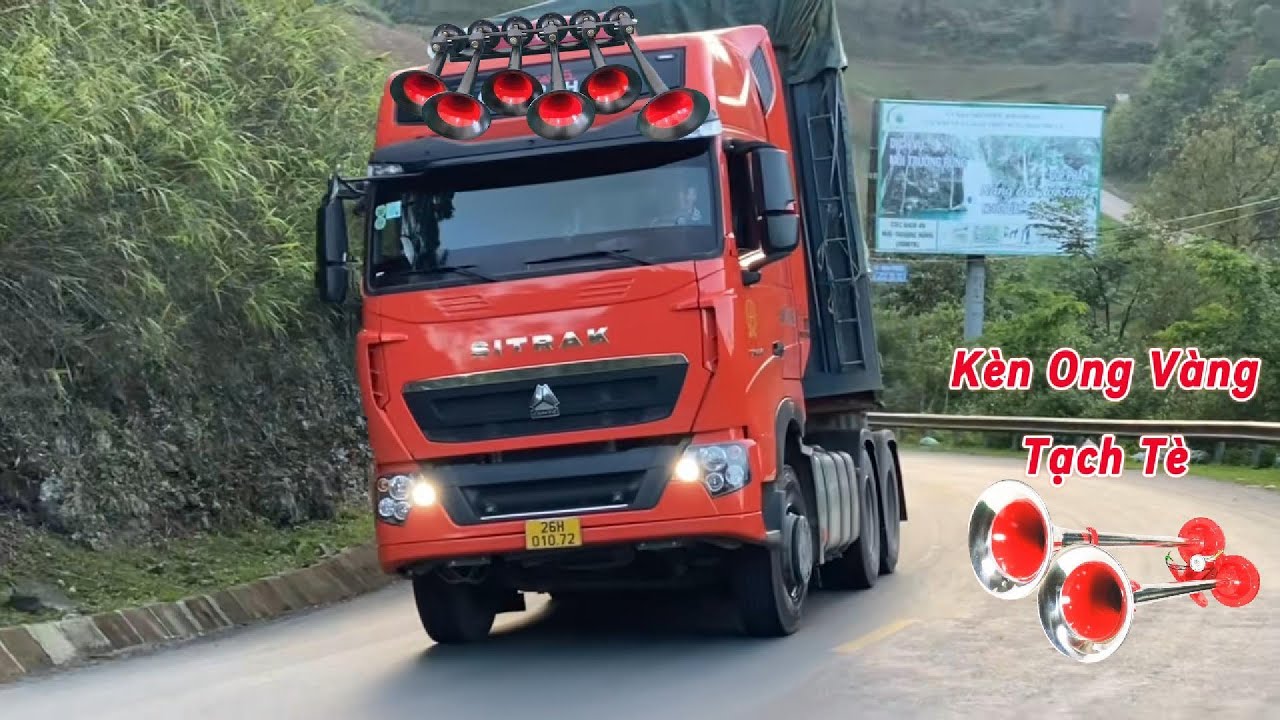 Xe Tải Chích Kèn Quá Đã, Kèn Ong Vàng Chích Quá Phê - YouTube