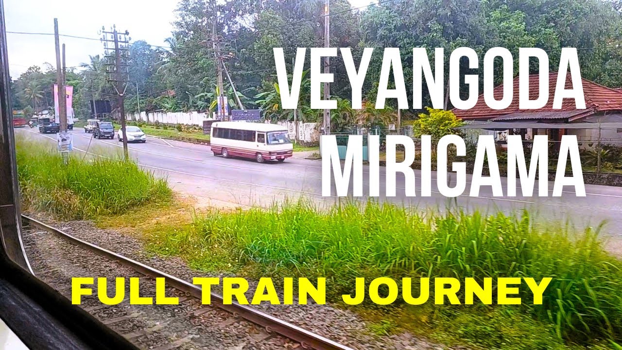 Veyangoda to Mirigama Full Train Journey in Sri Lanka Railways - YouTube