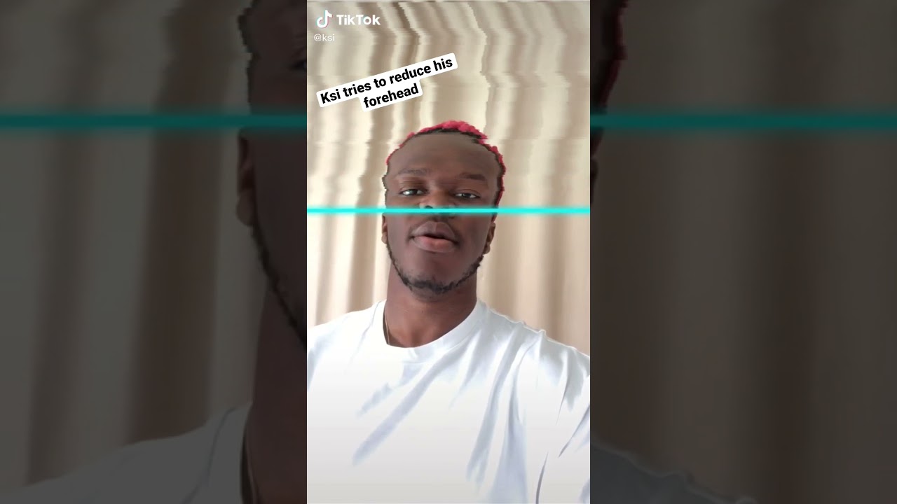 Ksi tries to reduce his forehead - YouTube