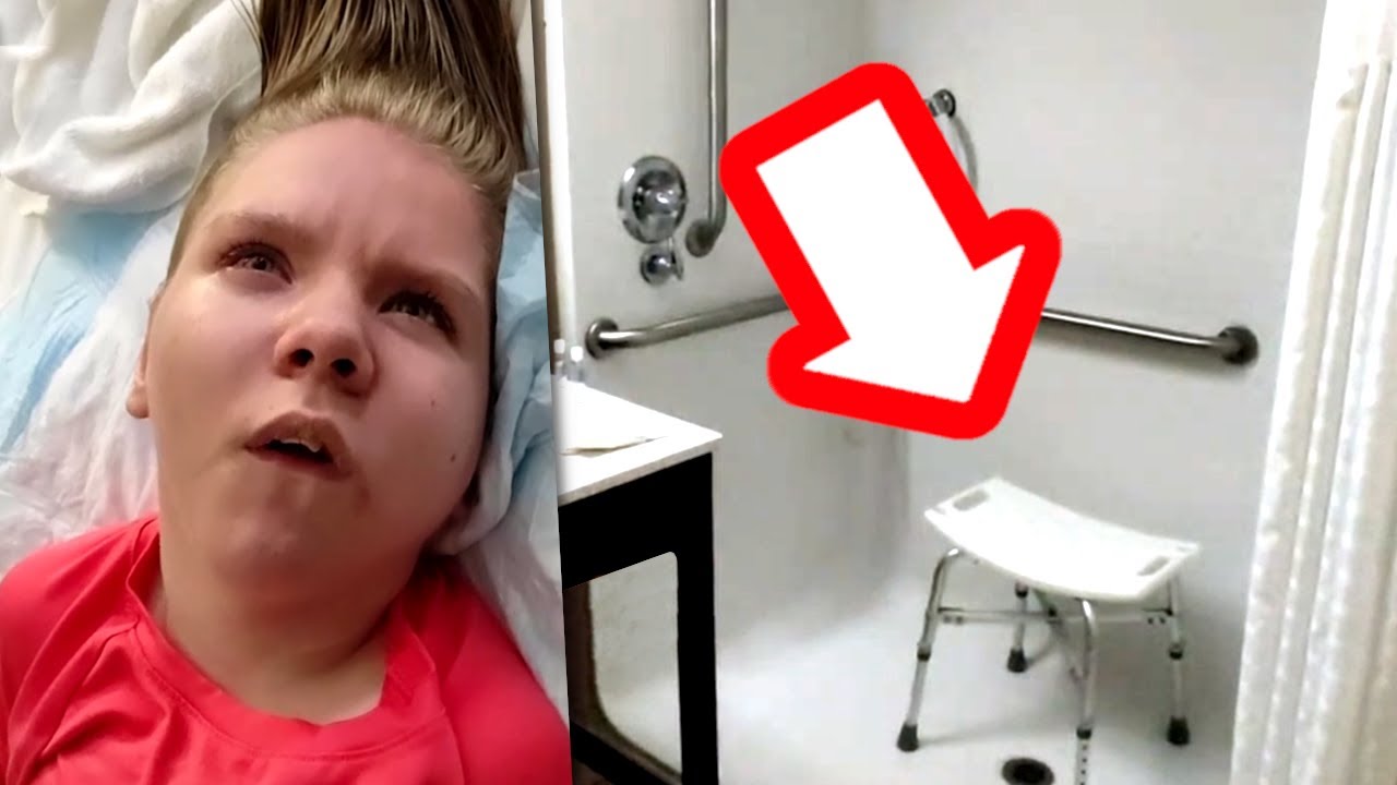 Comfort Inn's AMAZING Handicap Accessible Shower - YouTube