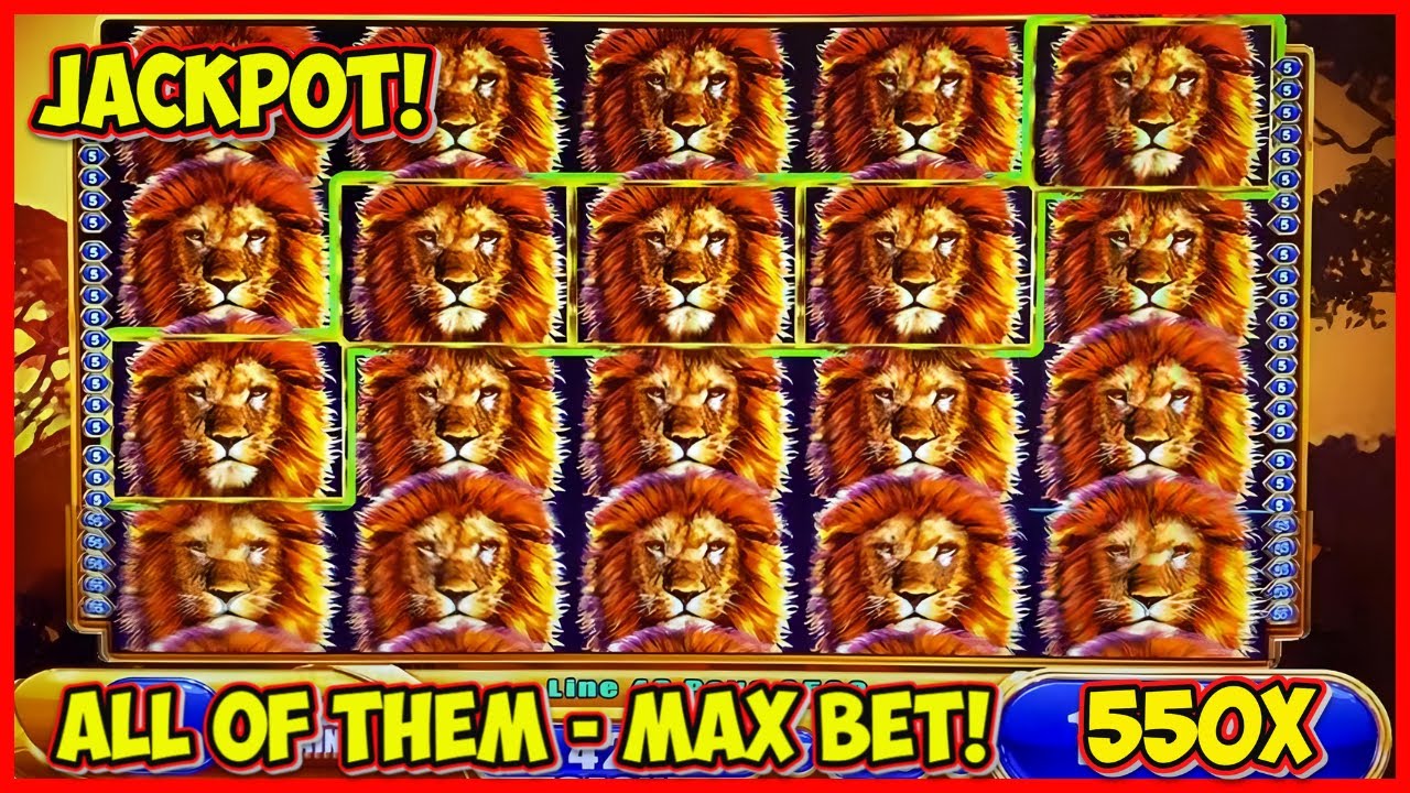 MASSIVE JACKPOT HANDPAY ★ on ★ King of Africa! ★ HUGE WIN on Classic ...