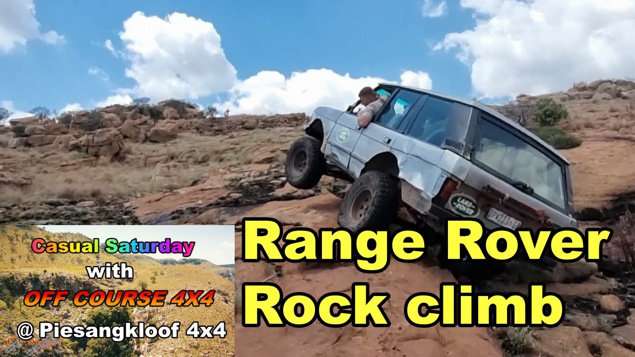 Range Rover Rock crawl Piesangkloof 4x4 - YouTube