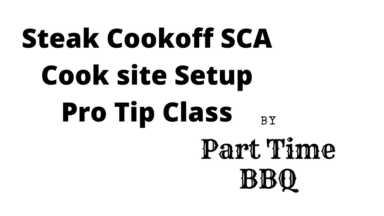 Pro Tip Class: SCA cook site setup - YouTube