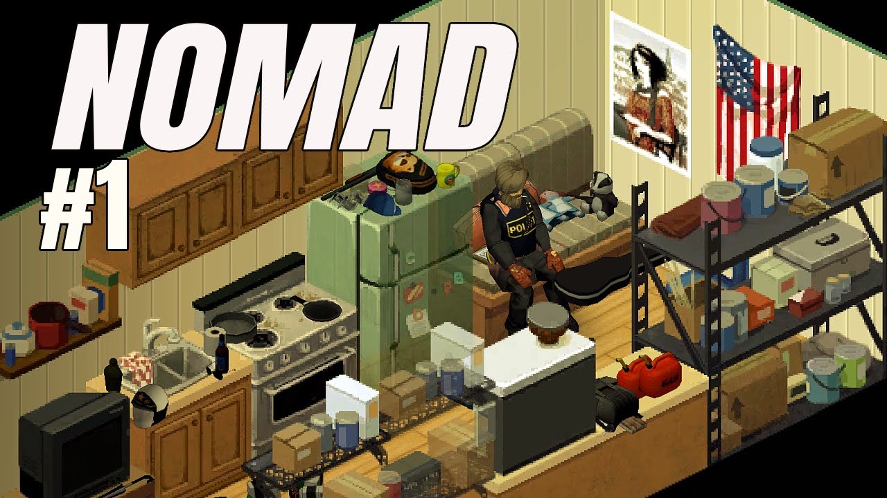 100 Days Of Project Zomboid Nomad | Part 1 - YouTube