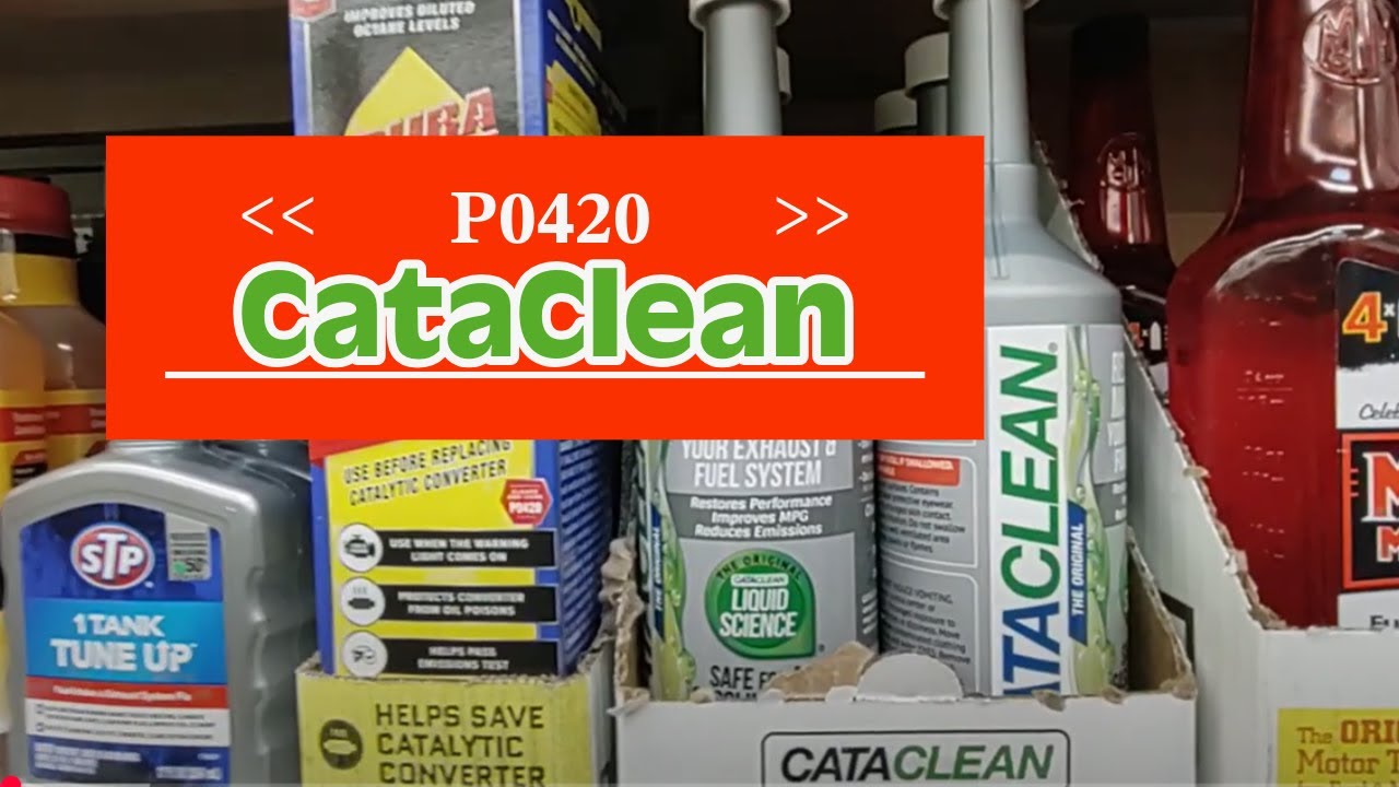 P0420 CataClean, Cat Cleaner, Pass inspection, Catalytic Converter ...