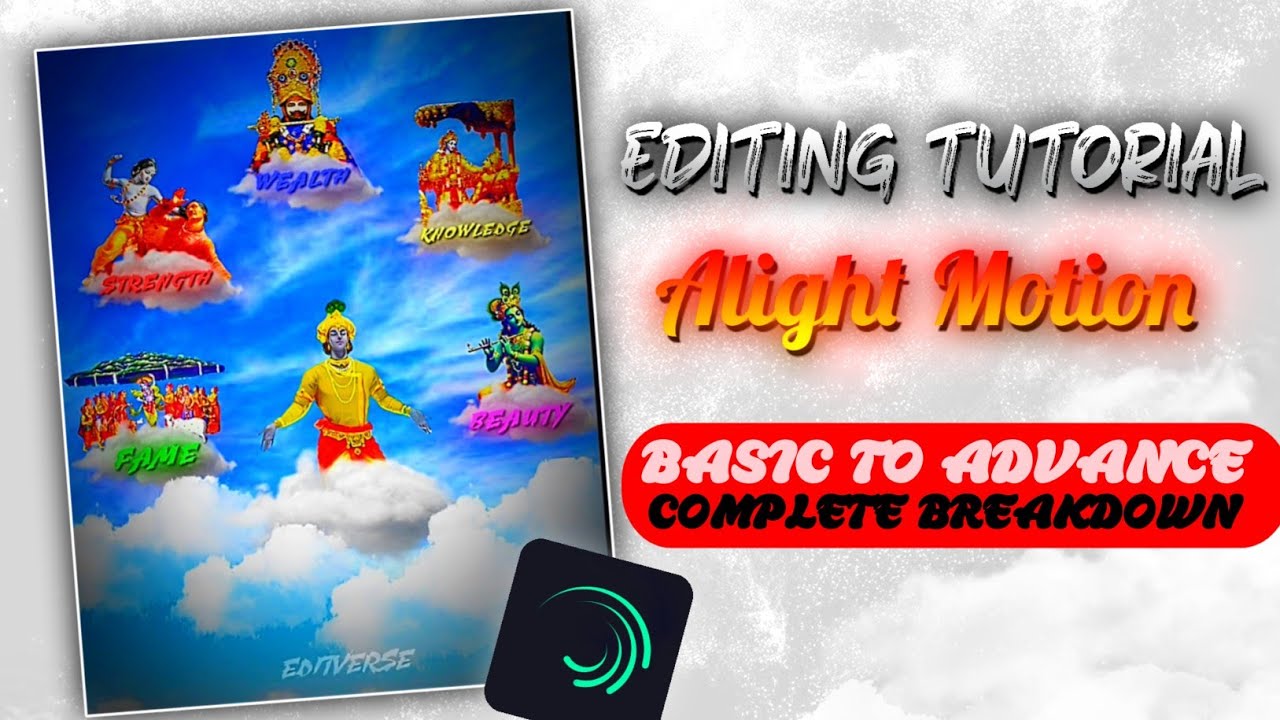 Shree krishna editing tutorial 🔥 | Instagram viral reel editing ...