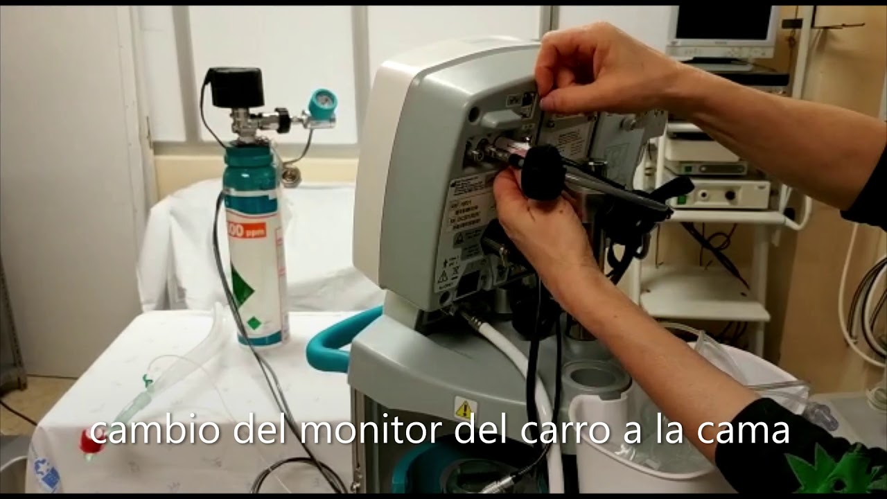 5. INOMAX® Óxido Nítrico Linde®️ Modo transporte. Ojo, módulo de NO y ...