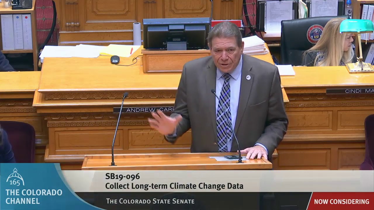 Sen. Ray Scott (R): "We have made massive improvements in our climate ...