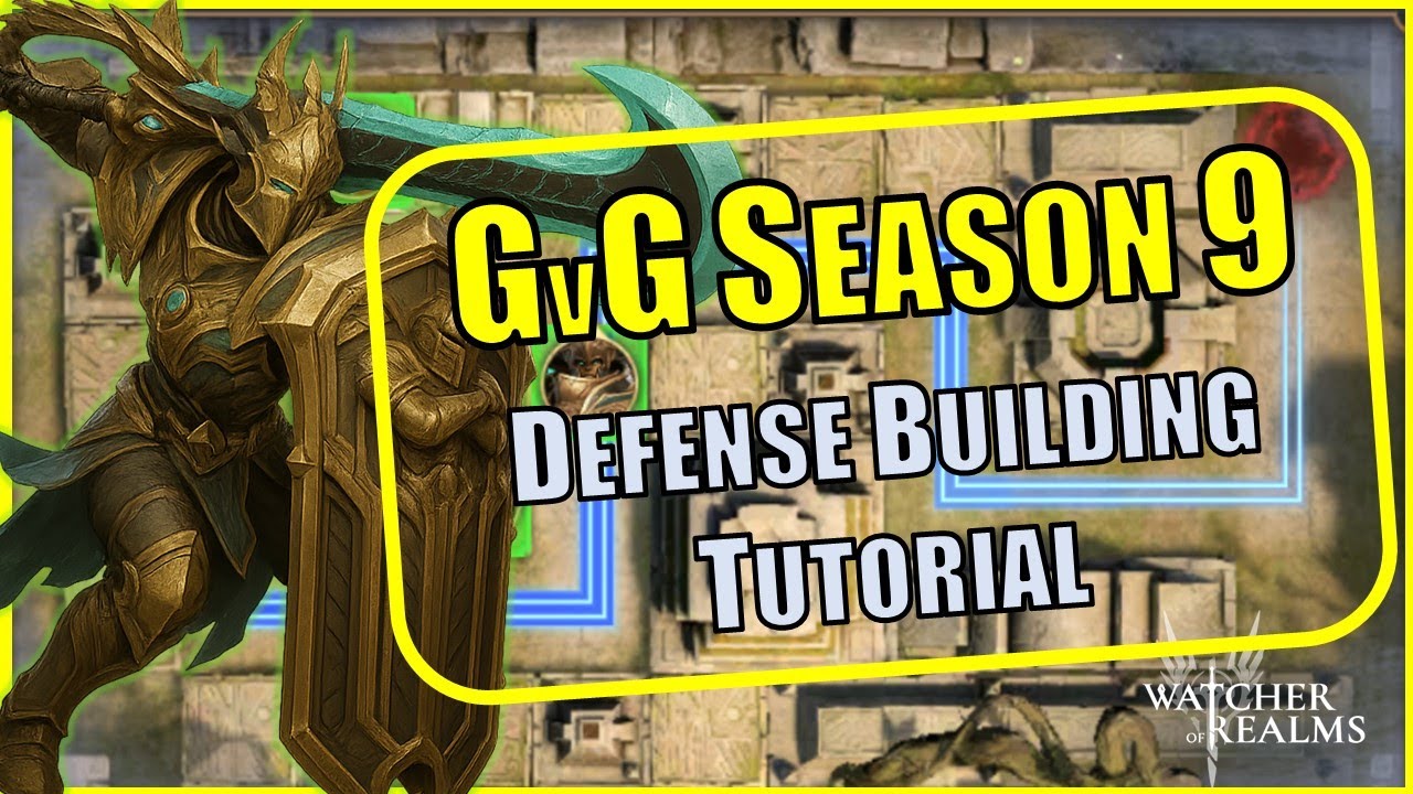 Season 9 GvG Defenses Building Tutorial | Guild Wars | Seb's Ultimate Guide | Watcher of Realms ...