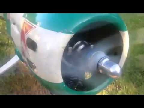 Saito 220/CDI metanol - YouTube