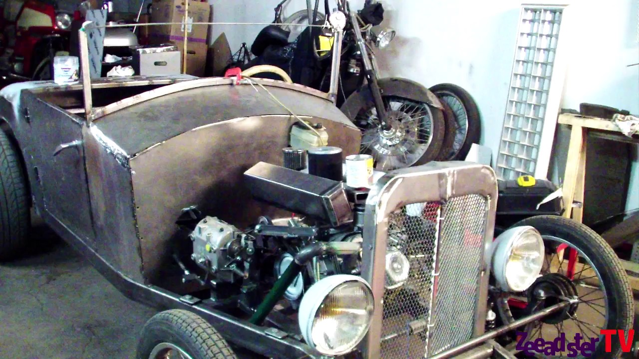DIY Hot Rod GO Kart fuel tank - YouTube