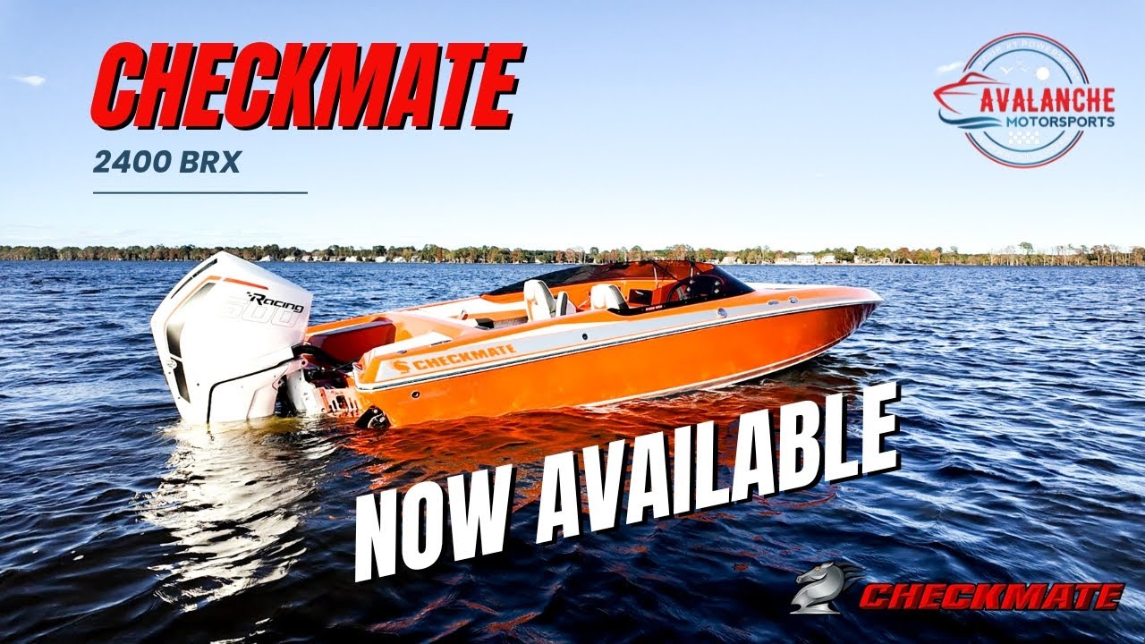 CHECKMATE 2400 BRX - HIGH PERFORMANCE BOAT NOW AVAILABLE AT # ...