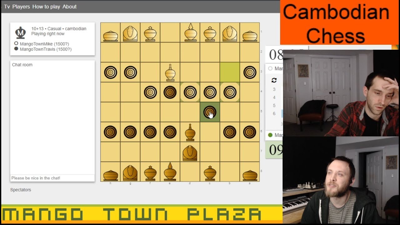 Cambodian Chess - Chess Variants Ep. 498 - YouTube