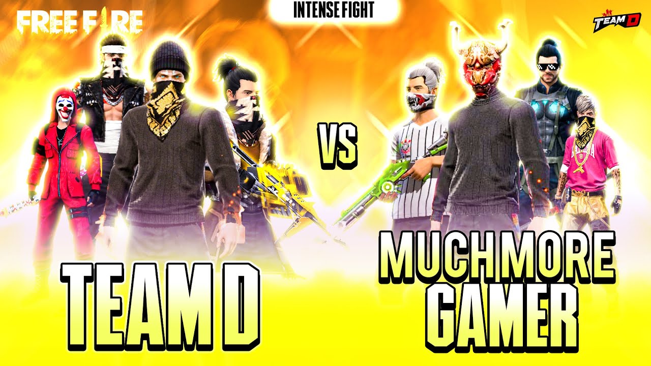 Team D Vs Much More Gamer - Free Fire💥💥 SAMSUNG A3,A5,A6,A7,J2,J5,J7,S5 ...