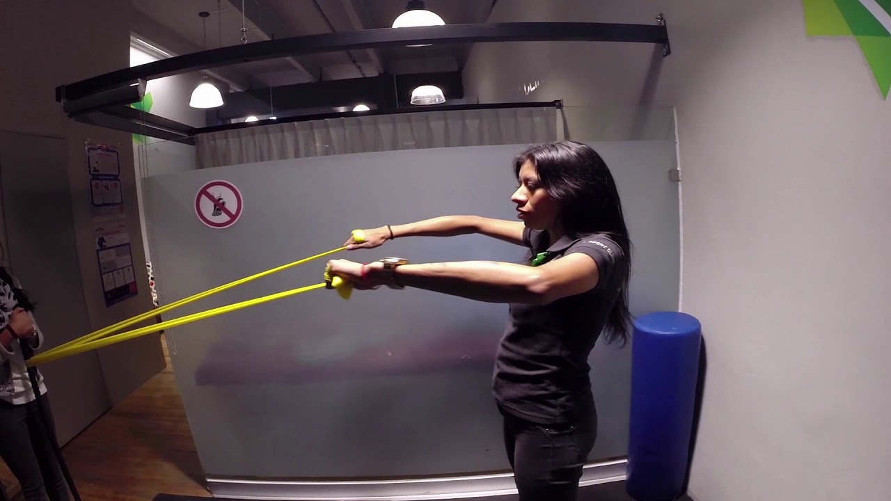 REMO CON LIGA DE RESISTENCIA - YouTube