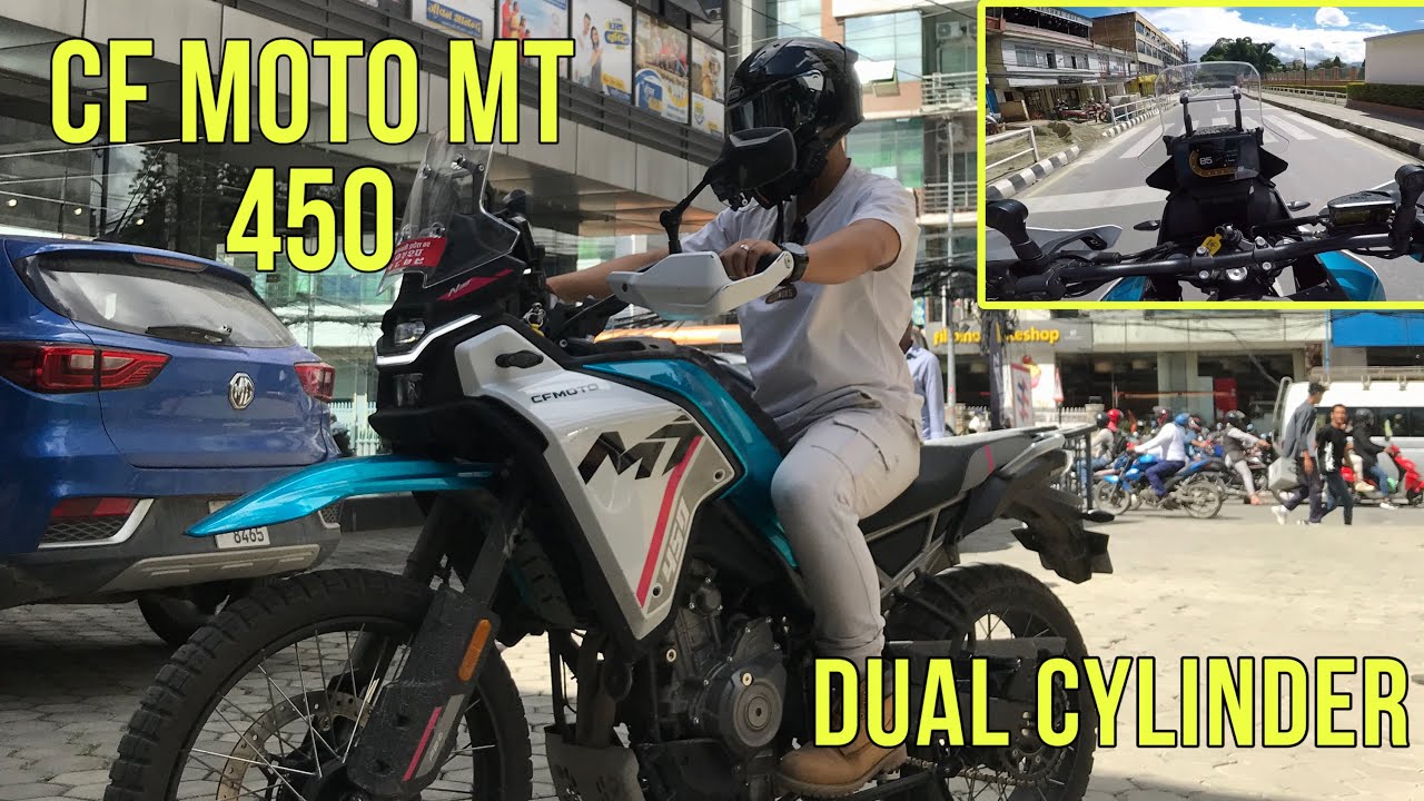 🇳🇵Unleashing Adventure: Test Riding the CF Moto MT450 - YouTube