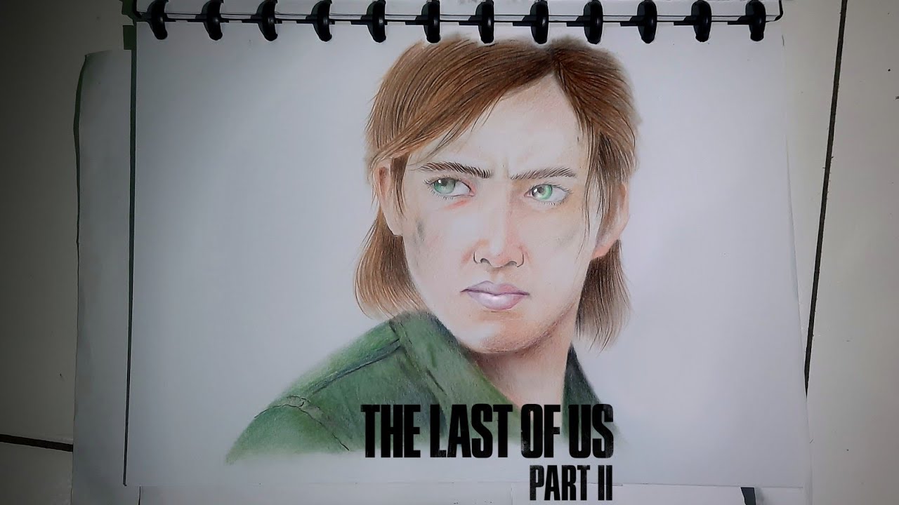 Drawing Ellie The Last of Us Part 2 - YouTube