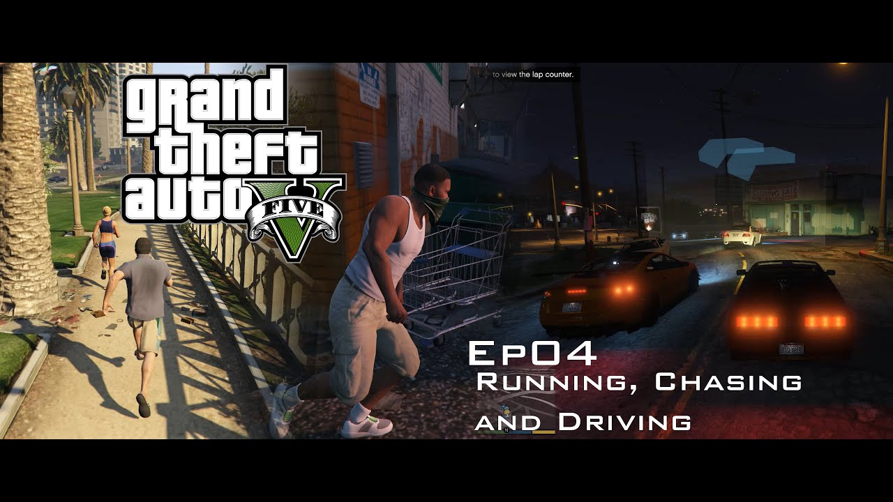 GTA V PC (21:9 60fps) Running/Chasing/Driving - Ep04 - YouTube