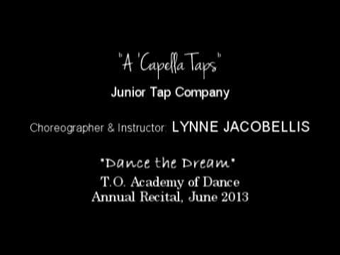 A 'Capella Taps - JAD Junior Dance Company - YouTube