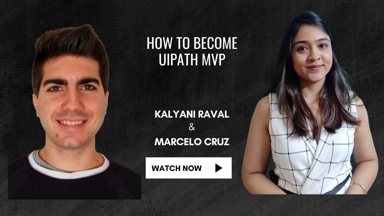 How to become Uipath MVP - with Marcelo Cruz - YouTube
