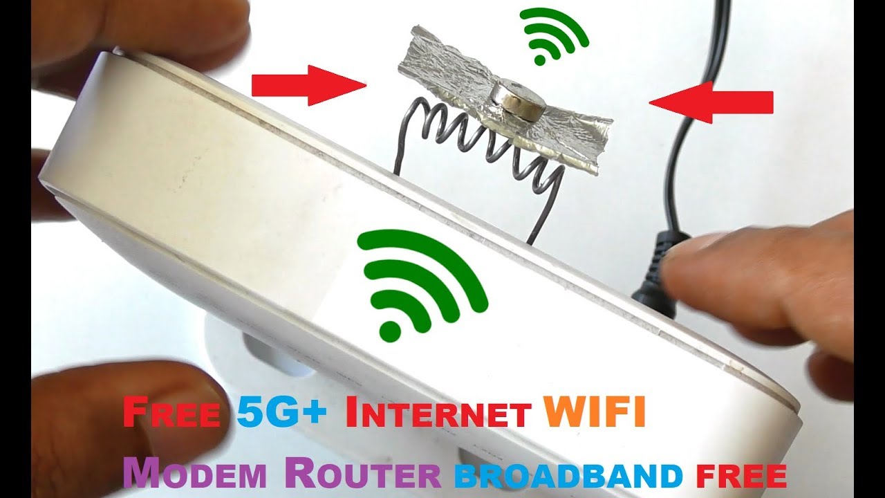 FREE ROUTER MODEM INTERNET DATA WIFI AT HOME 100% FREE - YouTube