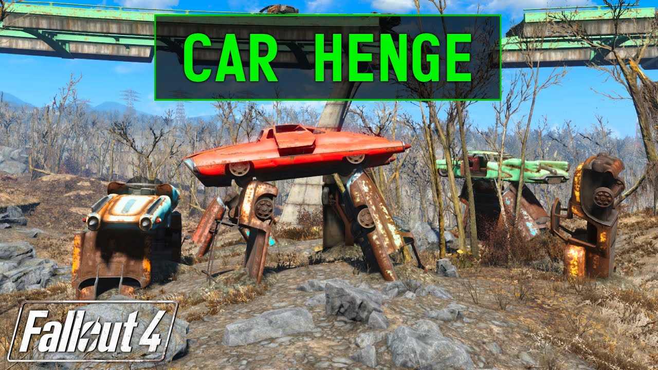 The Majestic Car Henge | Fallout 4 Unmarked | Ep. 190 - YouTube