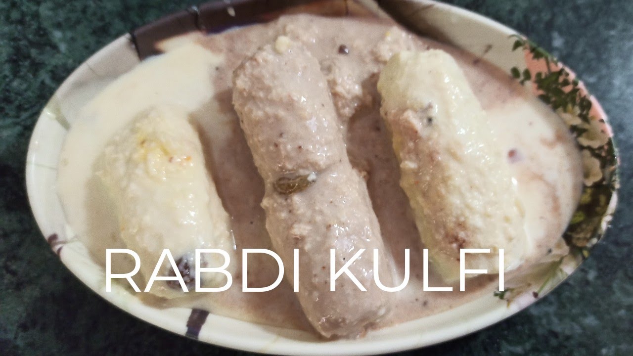 How to make Chocolate Kulfi and Rabdi Kulfi in a easy way - YouTube