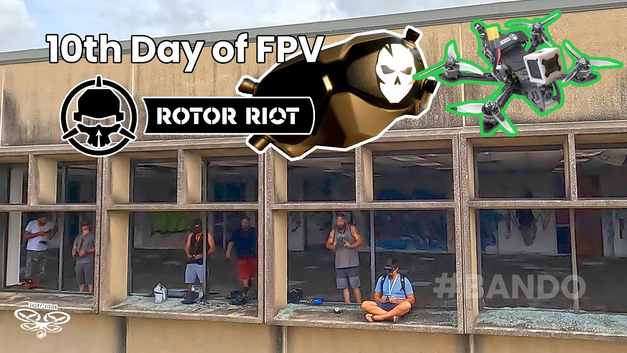FPV Training Day 10 | NJ BANDO Crew Meetup (Rotor Riot Le Drib SkyLite ...