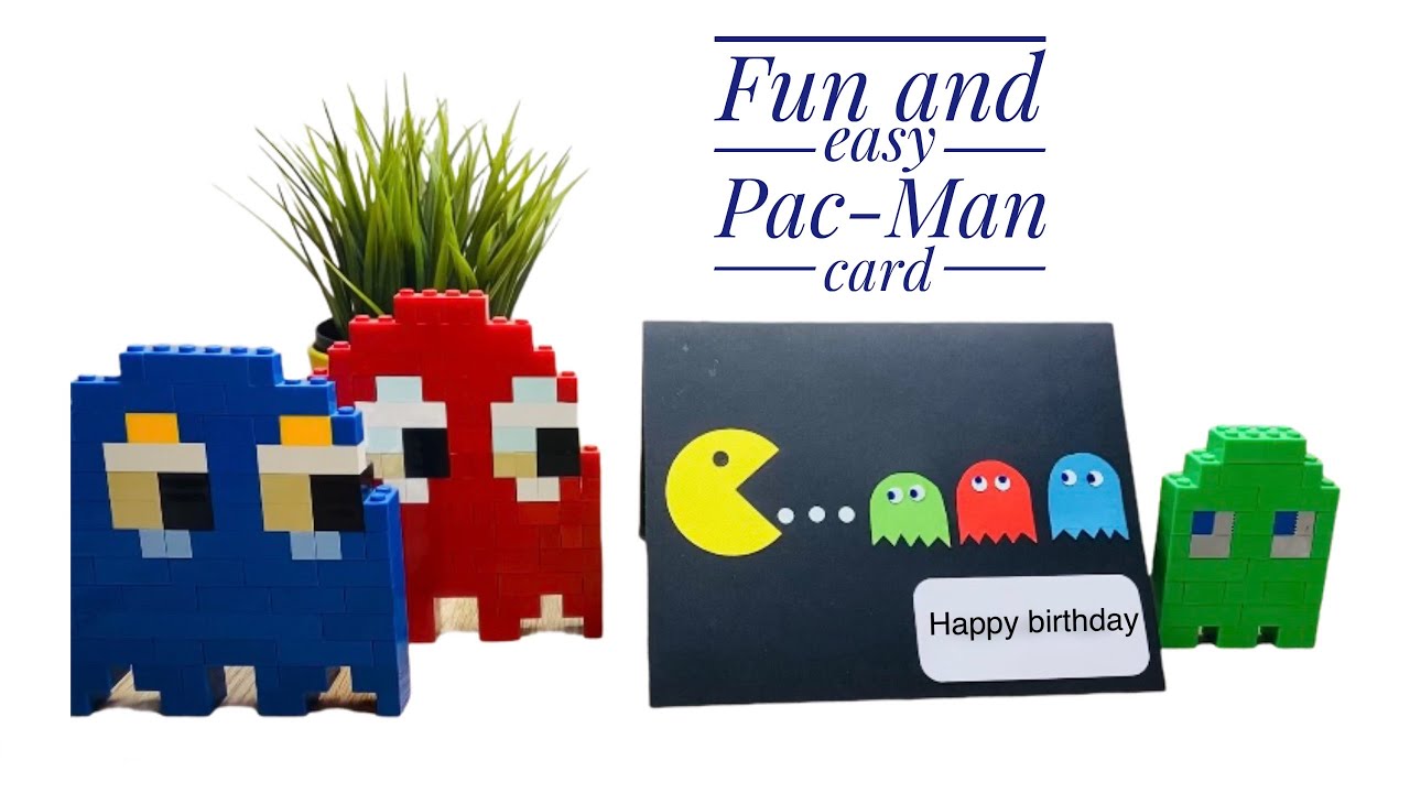 Pac-Man birthday card - YouTube