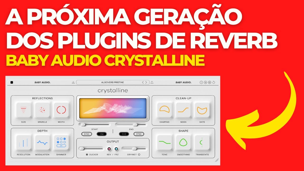Baby Audio Crystalline PLUGIN DE REVERB SURREAL - YouTube