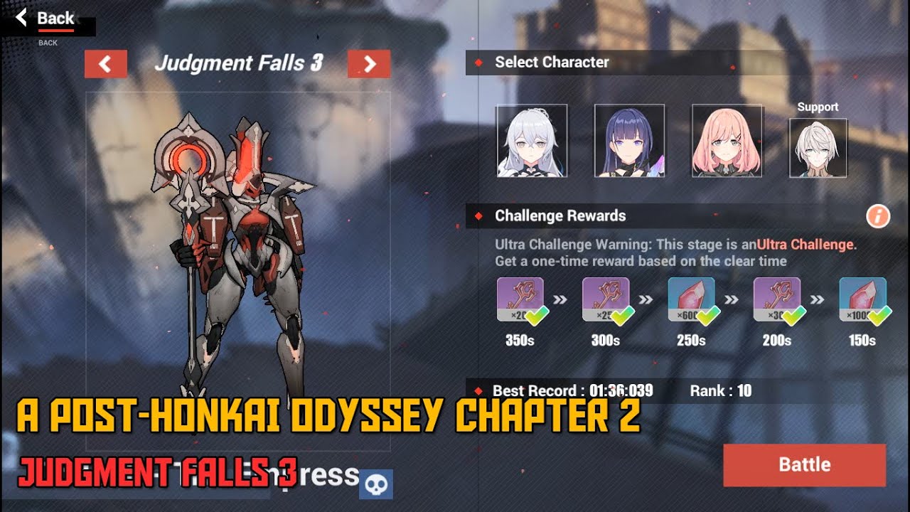 A Post-Honkai Odyssey Chapter 2 Judgment Falls [Judgment Falls 3] - YouTube