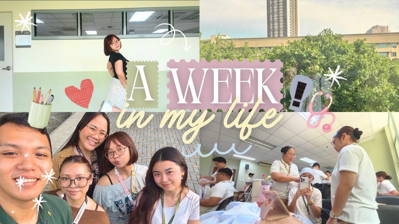 a week in my life: back in thy happy halls - YouTube