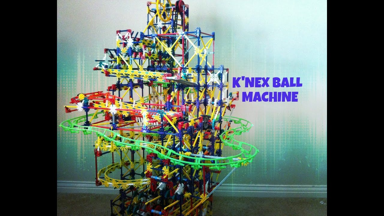 K'NEX BALL MACHINE - YouTube