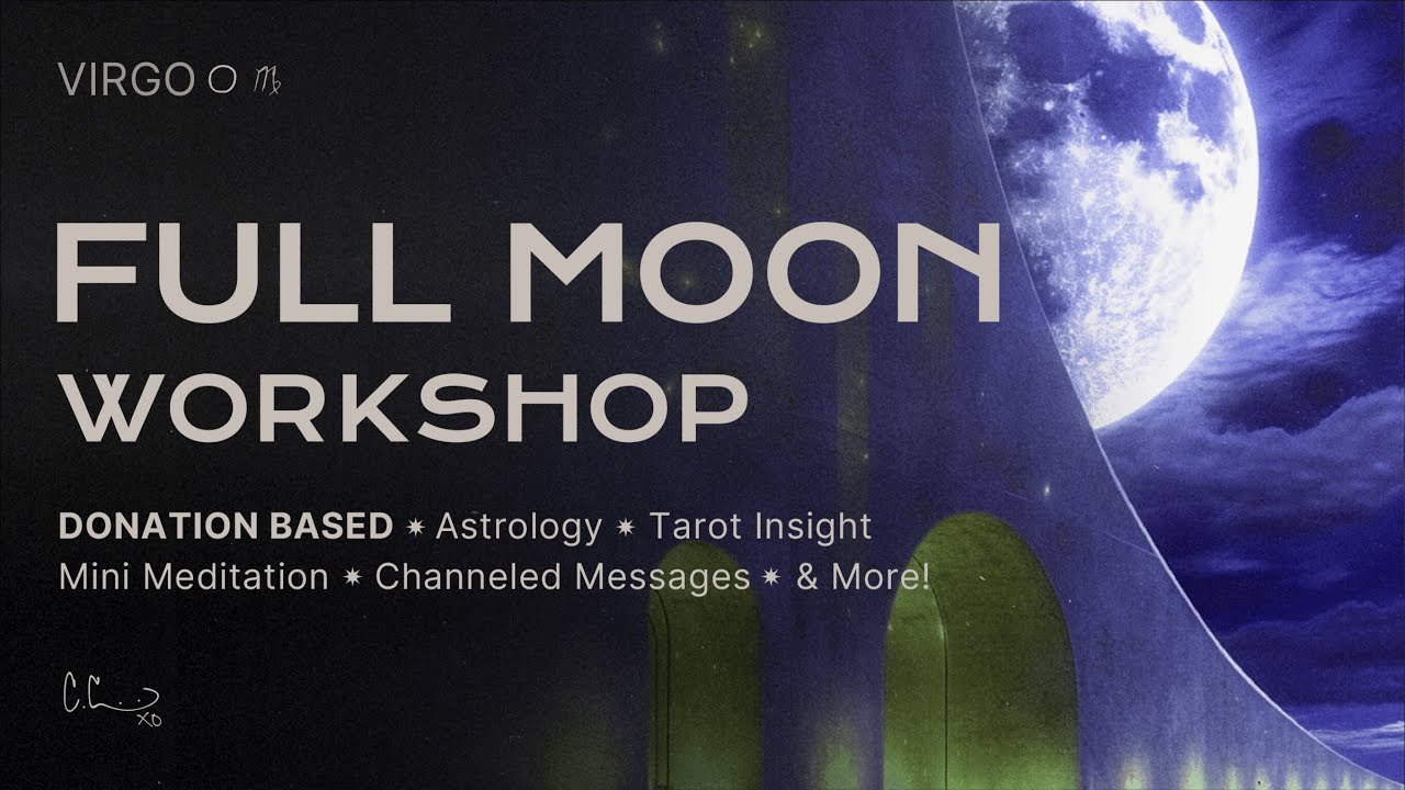 ♍ Full Moon In Virgo (Pay What You Can) - YouTube