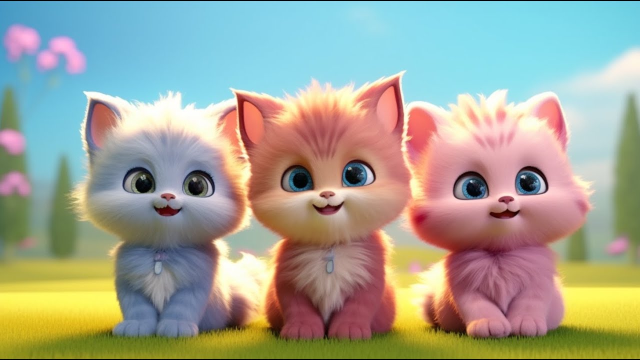 Cute baby cats | Nursery Rhymes | Kids Songs | Coco Baby Crazy World ...