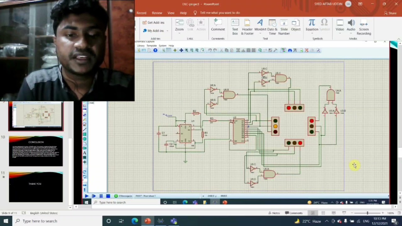 Traffic Light Controller Using 555 Timer Circuit - YouTube