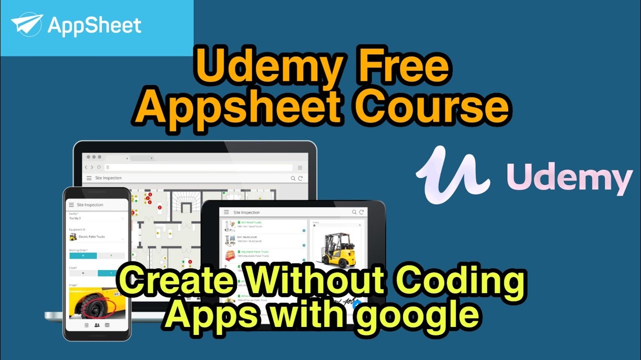 Appsheet:Udemy Free Courses 2020| Appsheet Tutorials For Beginners | Appsheet Tutorials In Hindi ...