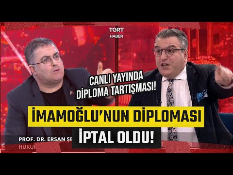 Canlı Yayında Diploma Tartışması: Ersan İle Cem Küçük Karşı Karşıya Geldi! - TGRT Haber