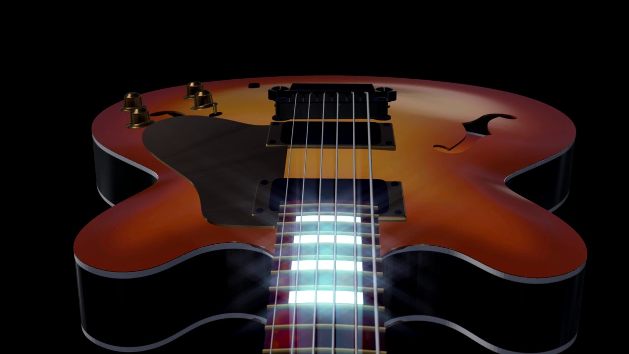Guitar animation - YouTube