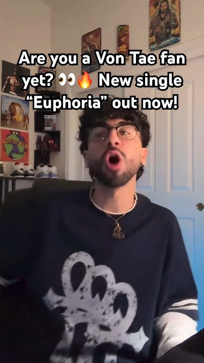 Are you a Von Tae fan yet? 👀🔥 New single “Euphoria” out now!!! #VONTAE #NEWMUSIC #REACTION - YouTube