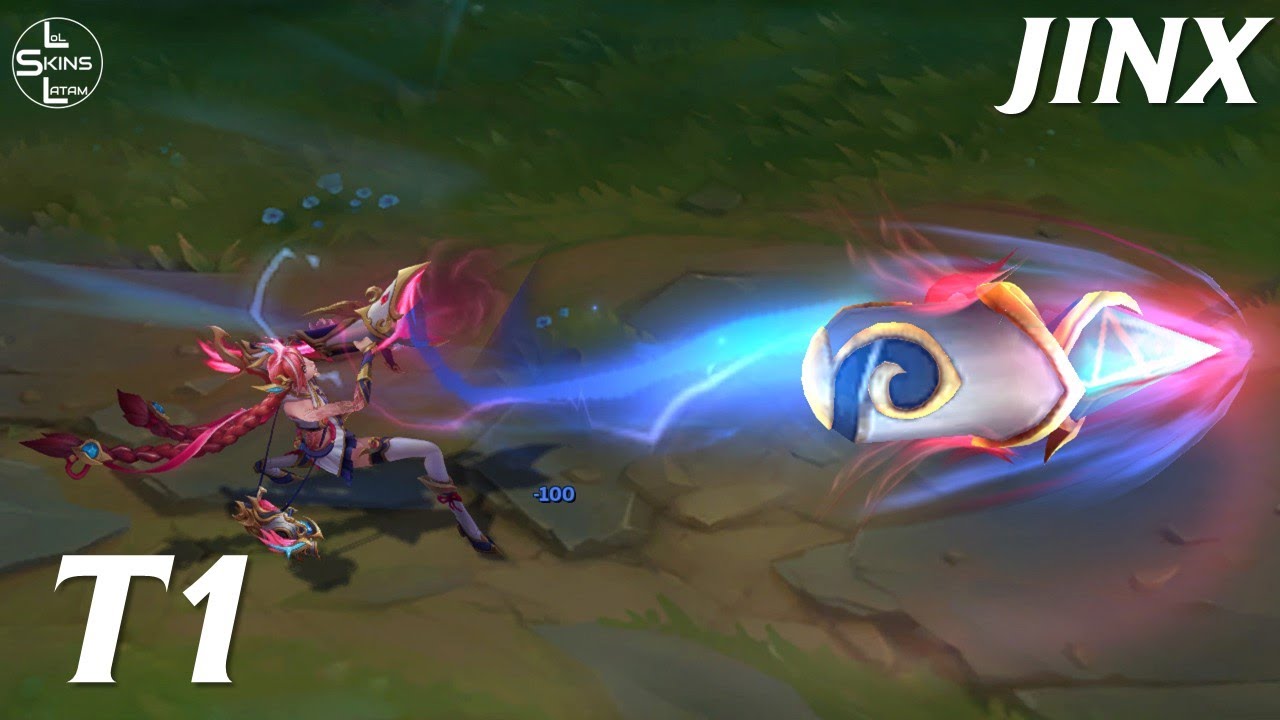Jinx T1 - LoL Skin Latam | League of Legends - YouTube