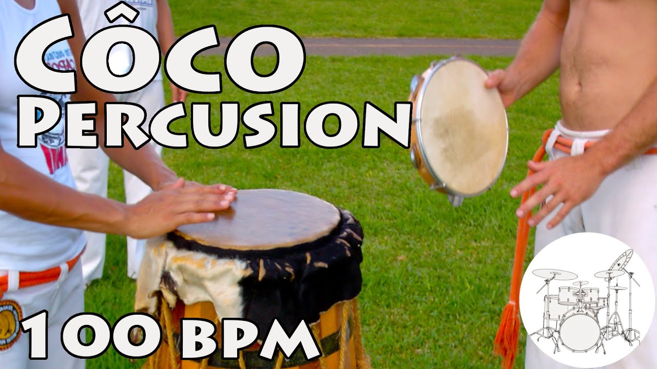 Play along Drums | Côco Beat 100 bpm - YouTube