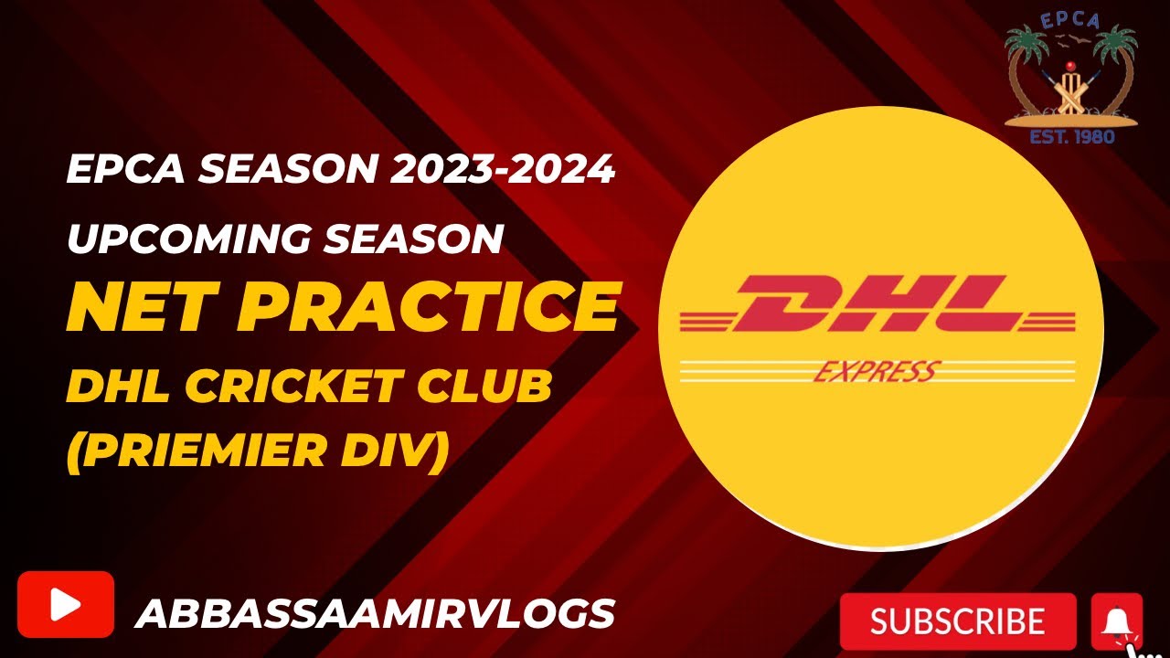 DHL CRICKET CLUB( Premier Div)NET PRACTICE EPCA SEASON 2023-2024#epca # ...