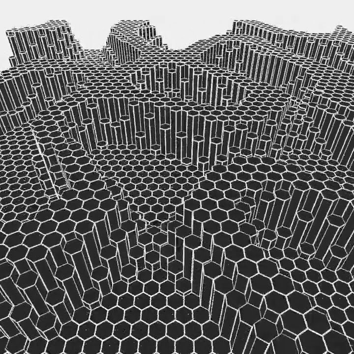 Hexagon Wave Art Creativecoding Openframeworks Programming Youtube 