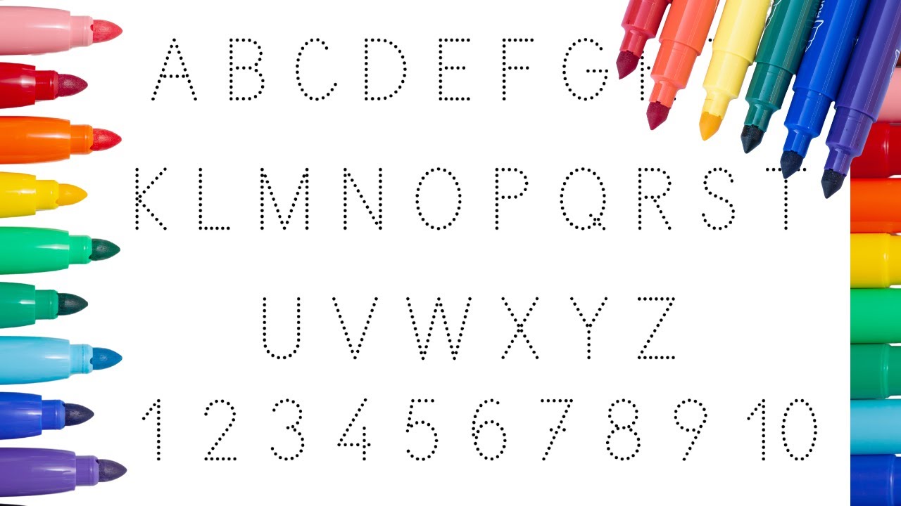 Fun and Easy Tracing ABCD Alphabets Letters for Toddlers and Kids ...