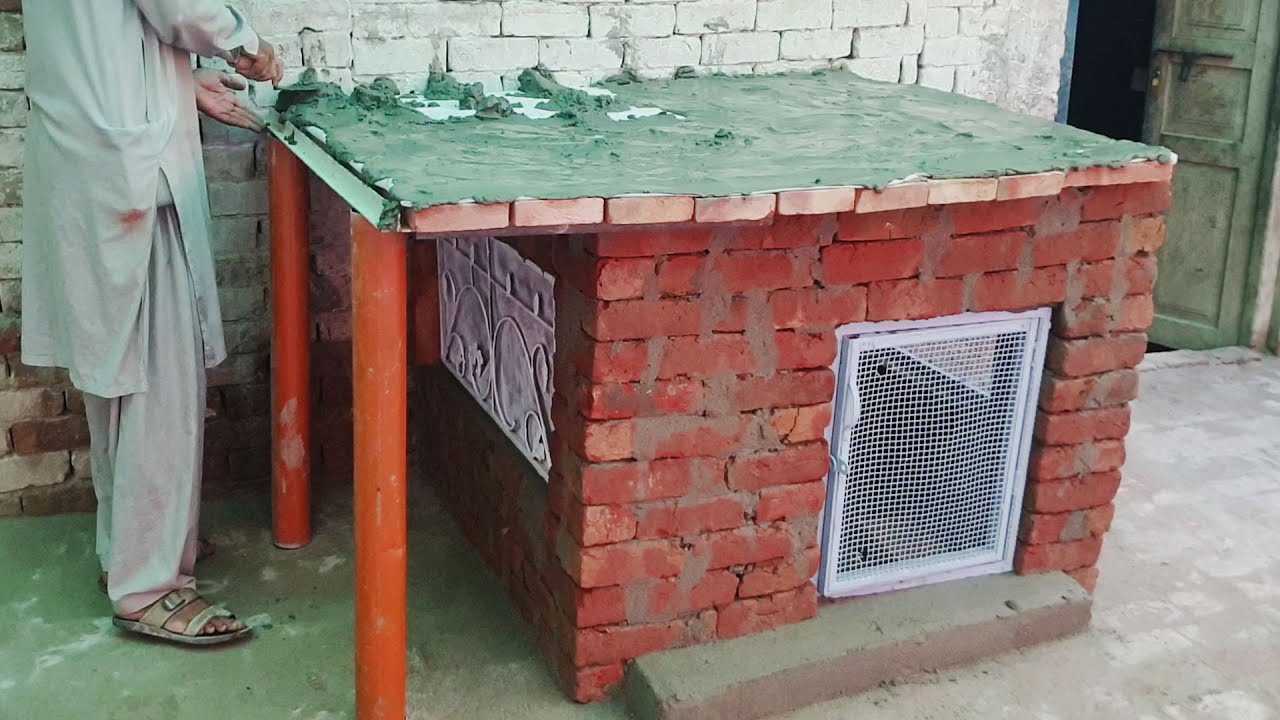 How to Make a Pigeon house With Cement & Bricks - YouTube