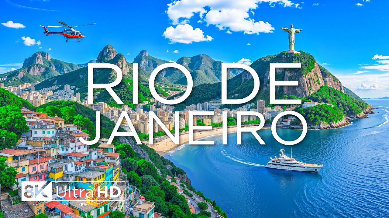 Rio de Janeiro, Brazil 8K – The Marvelous City Beaches, Carnival Vibes ...