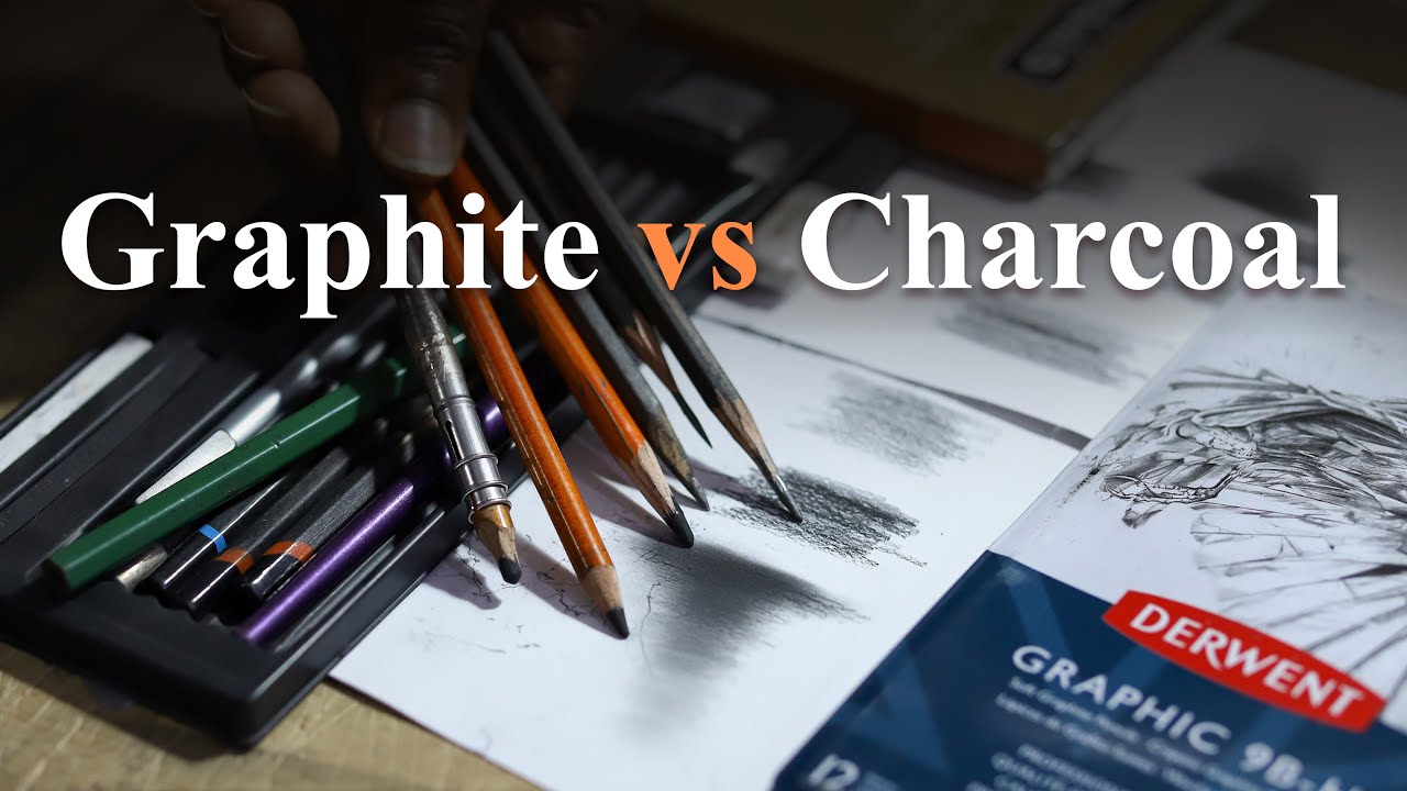 How to Use (Blend) Graphite and Charcoal Pencils Together Like a Pro ...