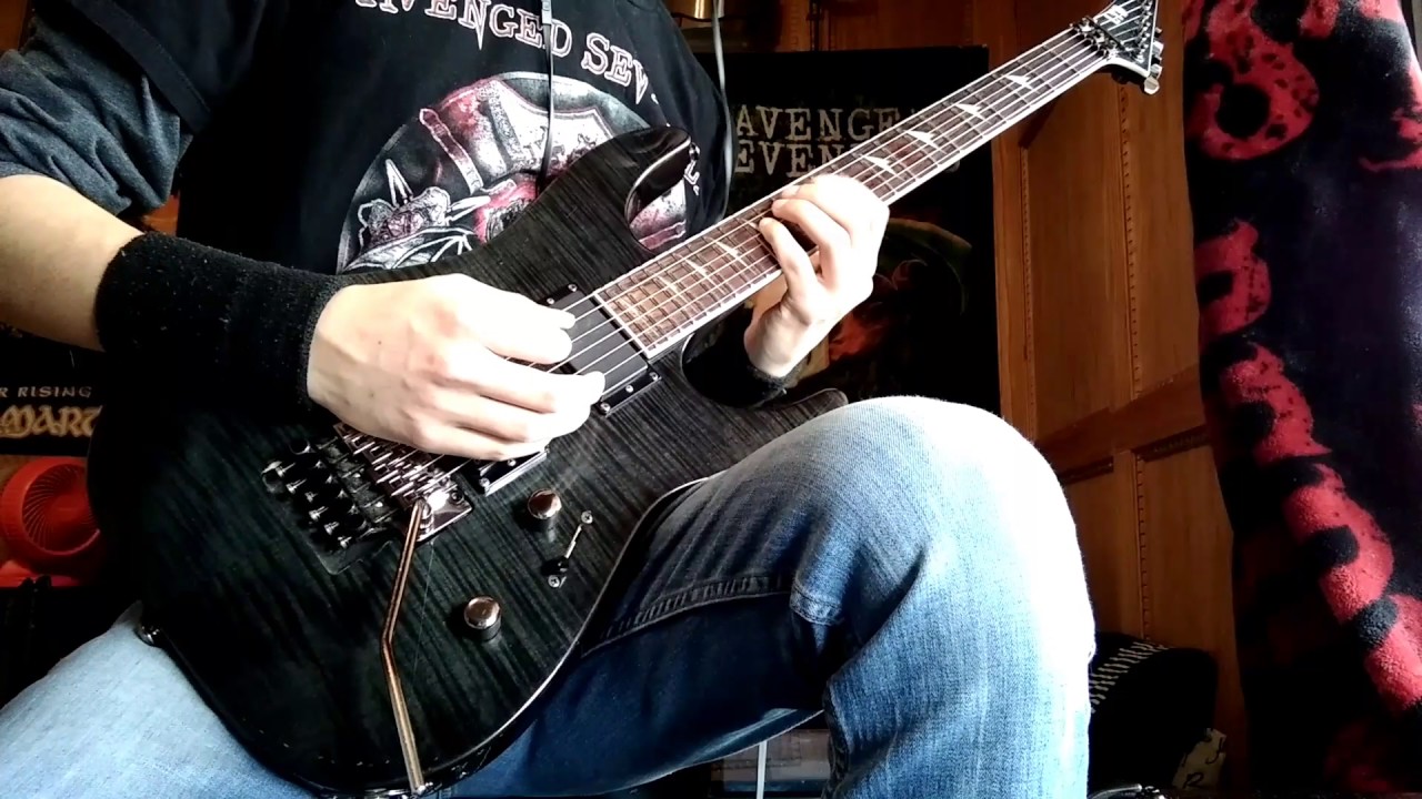 Falling In Reverse - The Drug in me is You. guitar cover. (with solo ...